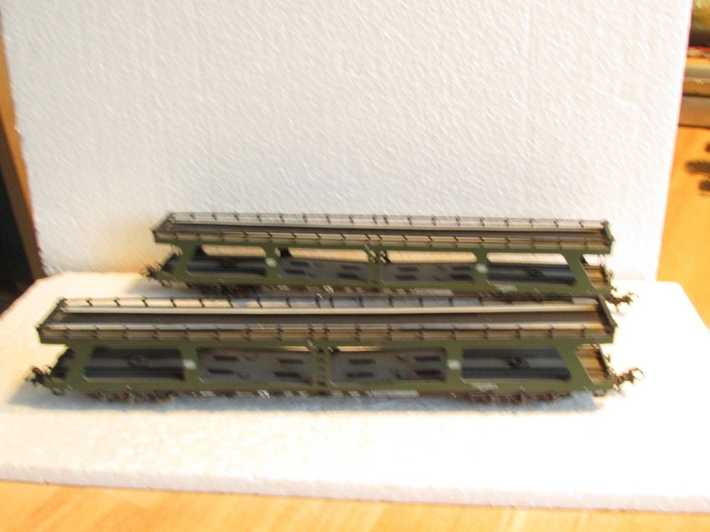 Märklin 2 x 4074 Autotransporter, H0, WS (Gebraucht) in Wohlen für CHF ...