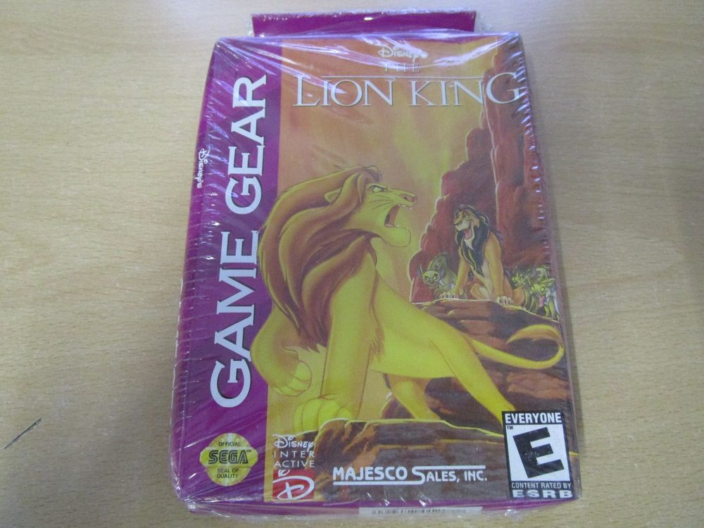 Disneys The Lion King Sega Game Gear Neuware Neu GG Lionking (Neu und ...