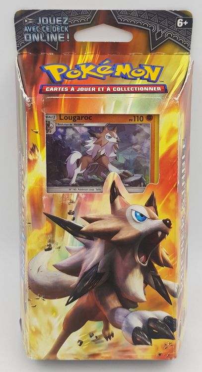 Pokémon - Deck Soleil et Lune - Ombres Ardentes - Lougaroc (Gebraucht ...