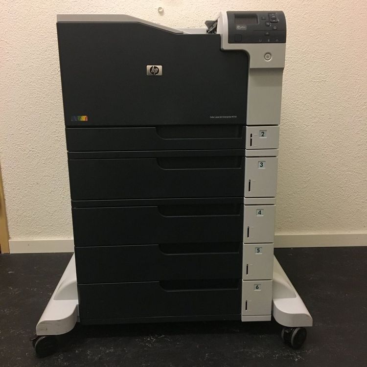 HP Color LaserJet Enterprise M750xh, Top Zustand, Top Preis (Gebraucht ...