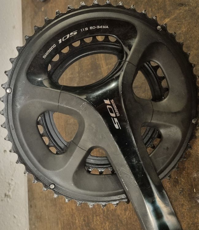 Shimano 105 Kurbelgarnitur 50-34 (Gebraucht) in Kilchberg ZH für CHF 30 – mit Lieferung auf ...