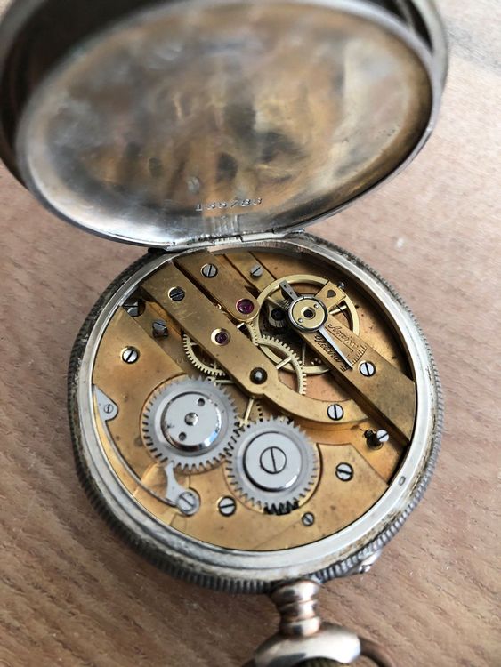 Chüeli Taschenuhr Echt Silber 50 mm | Kaufen auf Ricardo