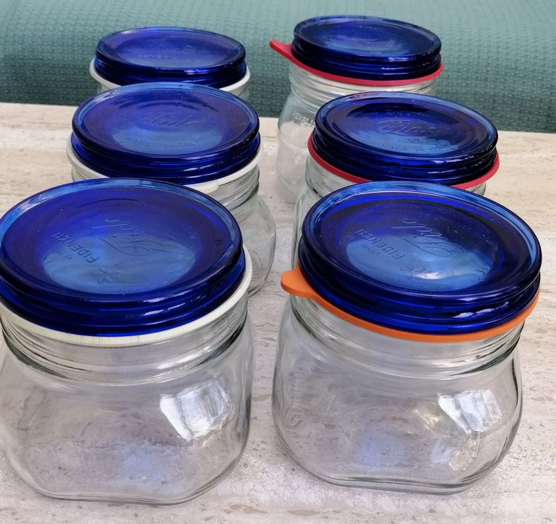 Einmachgläser fünf Stück ½ l. Fido Fidenza Italia | Kaufen auf Ricardo