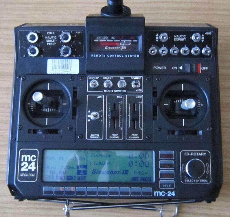 Graupner MC-24 2,4 ghz Fernsteuerung (Gebraucht) in Nussbaumen AG für ...