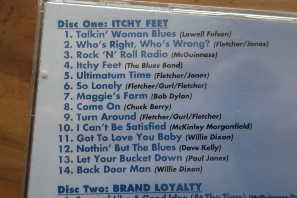 THE BLUES BAND - ITCHY FEET / BRAND LOYALTY - 2x CD (Gebraucht) in ...