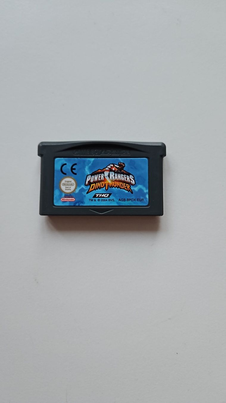 Game Boy Advance (GBA) - Power Rangers Dino Thunder Videosp (Gebraucht ...