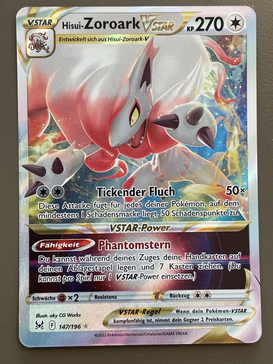 Hisui Zoroark Vstar | Kaufen auf Ricardo