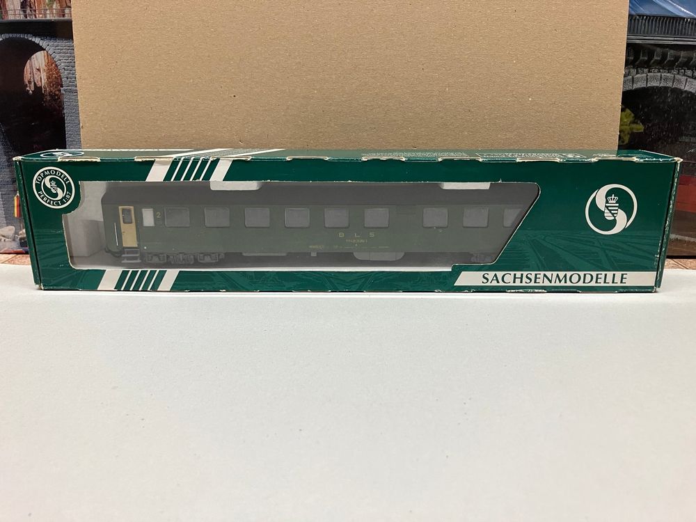 Sachsenmodelle 14395 BLS Reisezugwagen Typ Schlieren, B, H0 | Acheter sur Ricardo