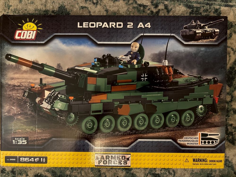 Cobi 2618 Panzer Leopard 2 A4 Lego Kompatibel 864 Teile OVP (Neu ...