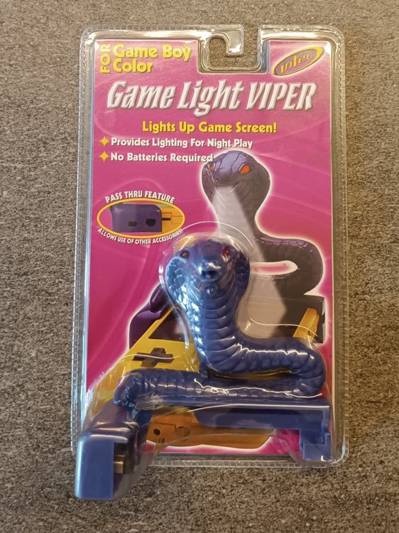 Gameboy Color Worm Light Lampe Licht NEU in OVP (Gebraucht) in Zürich ...