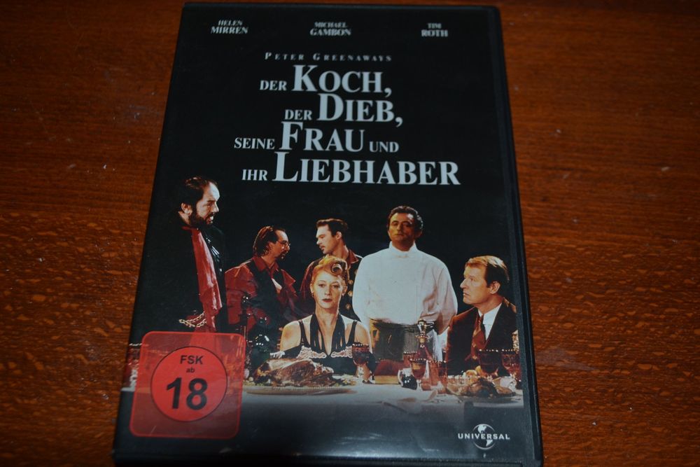 Der Koch, Der Dieb, Seine Frau Und Ihr Liebhaber (DVD) (Gebraucht) in ...