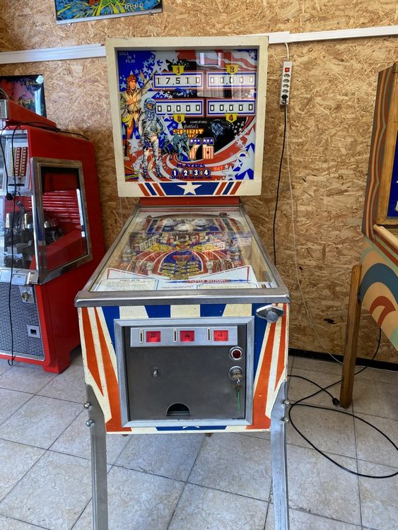 Flipper Spirit of 76 (Gottlieb, 1976) (Defekt) in St.Gallen für CHF 600 ...