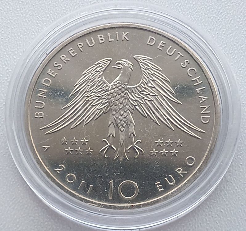 DEUTSCHLAND - 10 EURO 201, 150 JAHRE ENTDECKUNG DES URVOGEL (Neu ...