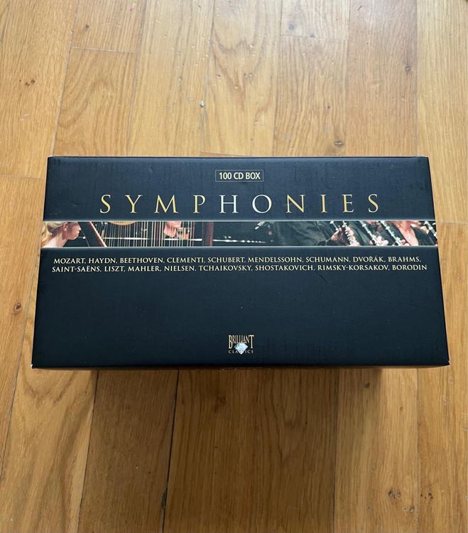 100 CD Box Symphonies (Gebraucht) in Zürich für CHF 60 – mit Lieferung auf Ricardo kaufen