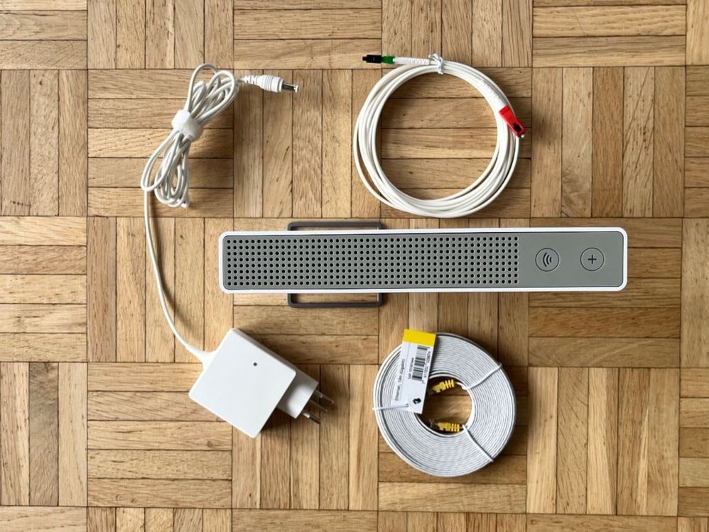 Swisscom Internet Box 4 Fiber, Komplett. Nur kurz in Betrieb (Gebraucht ...