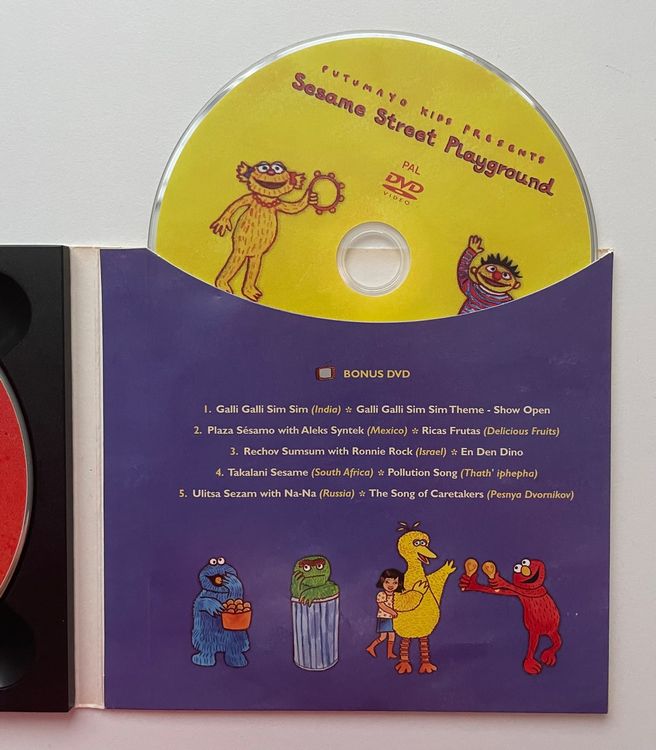 Sesame Street Playground CD+DVD -Kinderlieder aus aller Welt | Kaufen ...