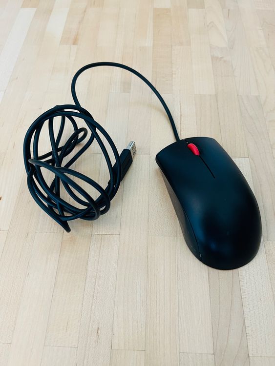 Lenovo Maus / Computermaus mit Kabel/USB (Gebraucht) in Egg b. Zürich ...