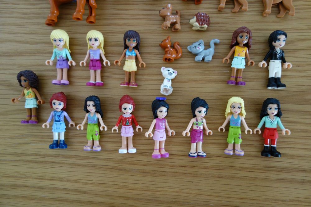 Viele Lego Friends Minifiguren + Tiere | Kaufen auf Ricardo