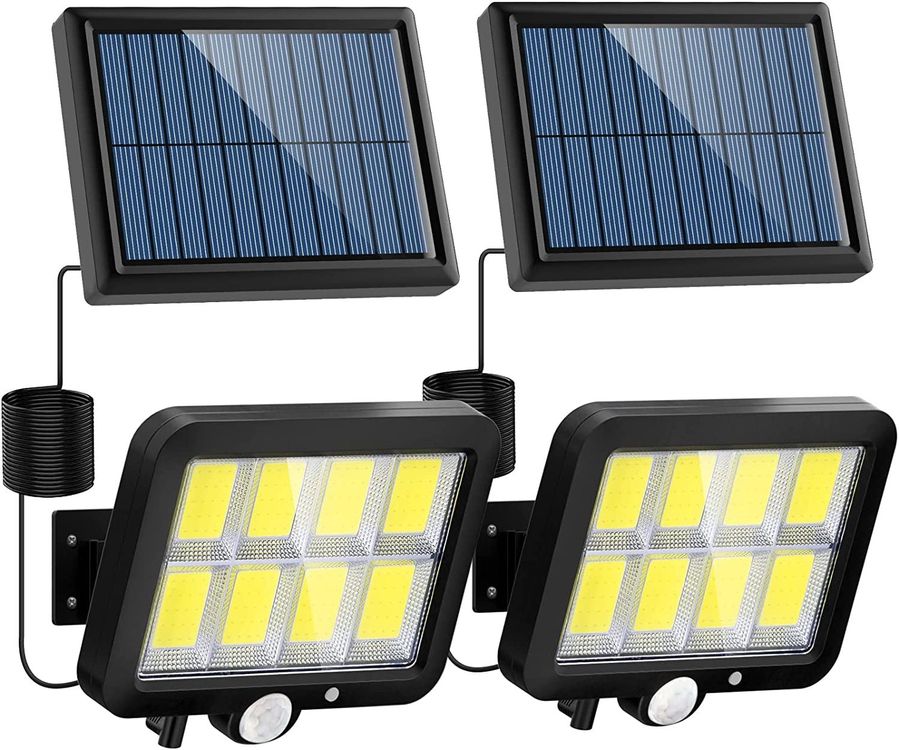 2x Solar Aussenleuchte Superhell 160 LED (Neu und originalverpackt) in ...