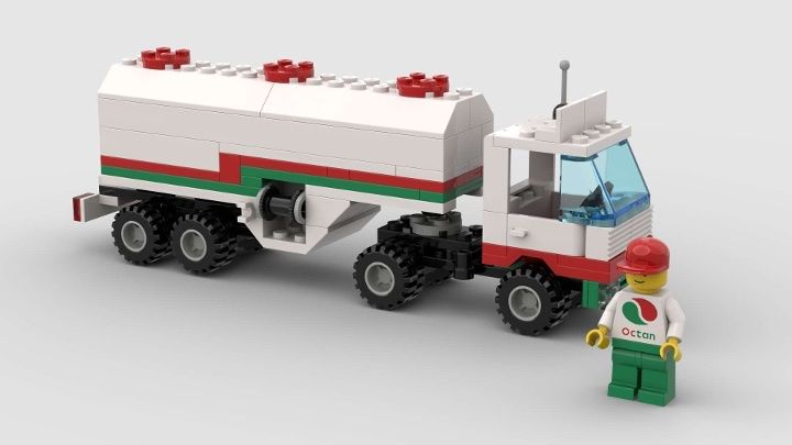 LEGO System 6594 Octan Tankwagen Truck Gas Transit (Gebraucht) in ...