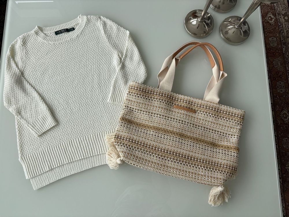 Lauren Pulli beige S mit passenden Sommertasche (Gebraucht) in ...