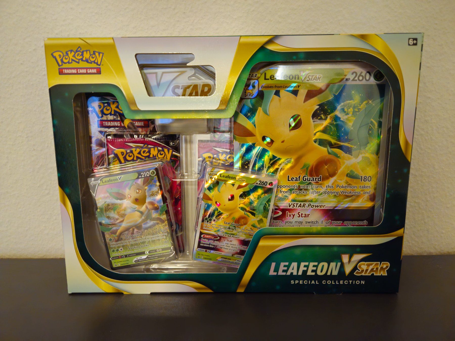Pokémon Leafeon/Glaceon V-STAR Special Collection zusammen! (Neu und ...