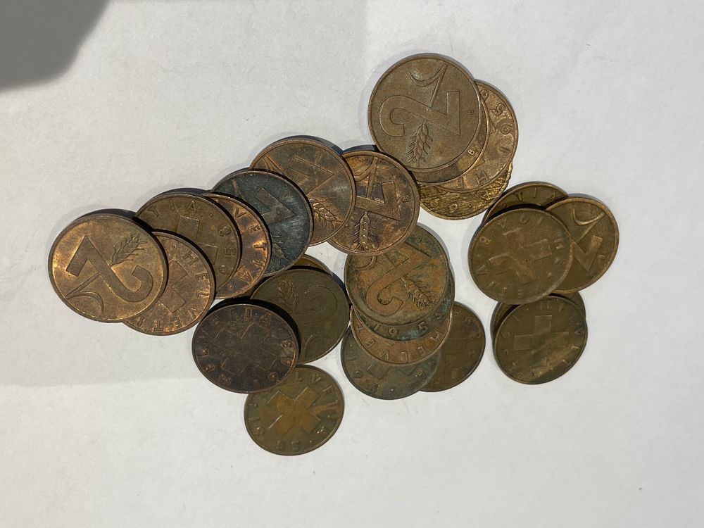 25stk. 2rp. div jahrg. (2) (Gebraucht) in Bonstetten für CHF 1 – mit Lieferung auf Ricardo kaufen