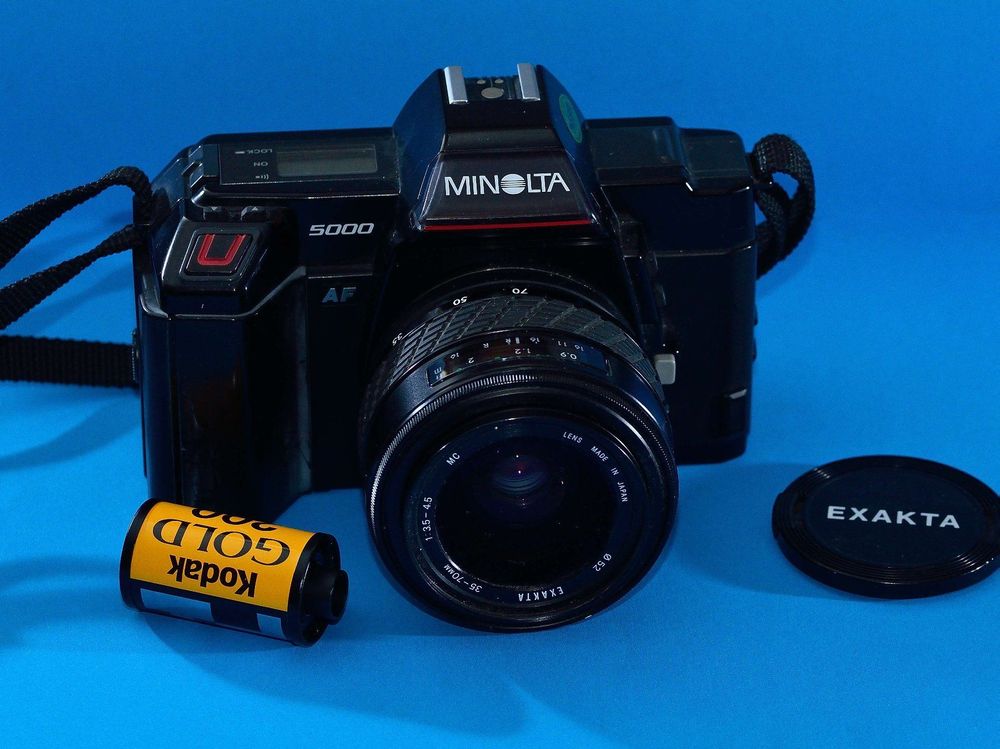 Minolta 5000 AF – mit Exakta 35-70mm (Gebraucht) in Sitterdorf für CHF ...