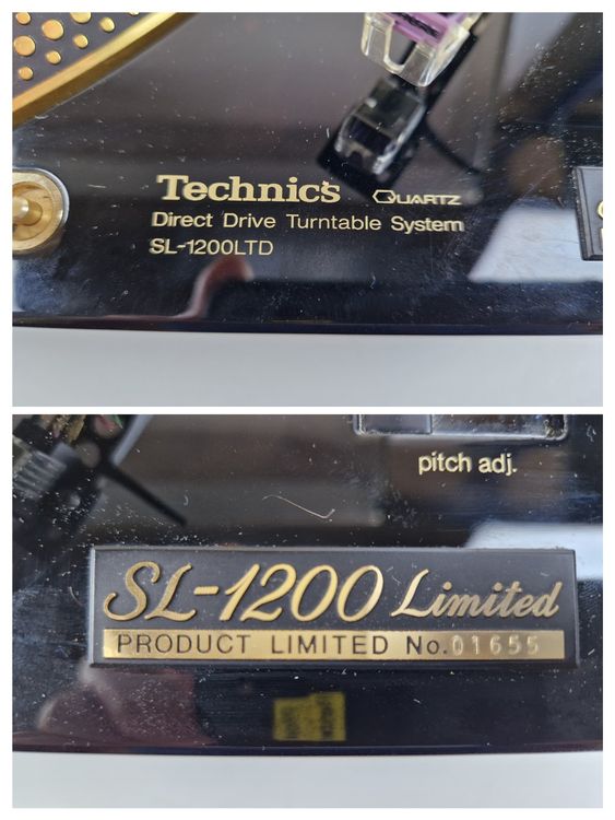 TECHNICS Plattenspieler SL-1200 Limited Edition, Rarität! (Gebraucht ...