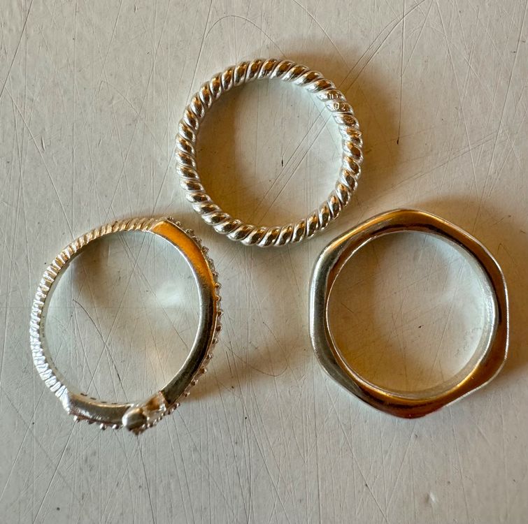 Ceha Ceha° 3 Fingerringe aus Silber (Gebraucht) in für CHF 69 – mit ...