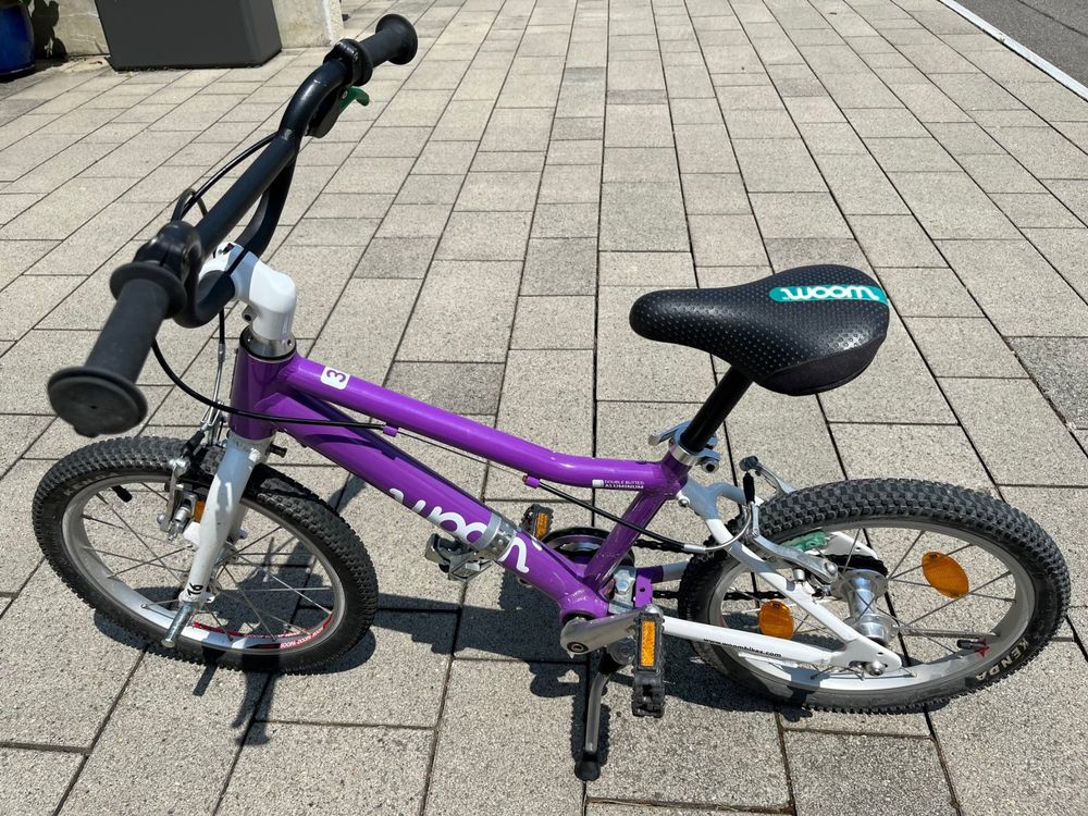 Woom Velo Nr. 3 inkl. FollowMe Anhänger Kupplung | Kaufen auf Ricardo