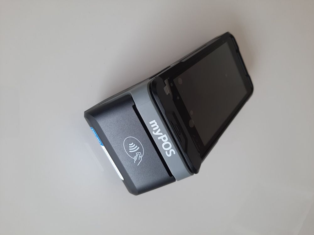 myPOS Carbon Mobiler Android-EC-Kartenleser mit Drucker (Gebraucht) in ...