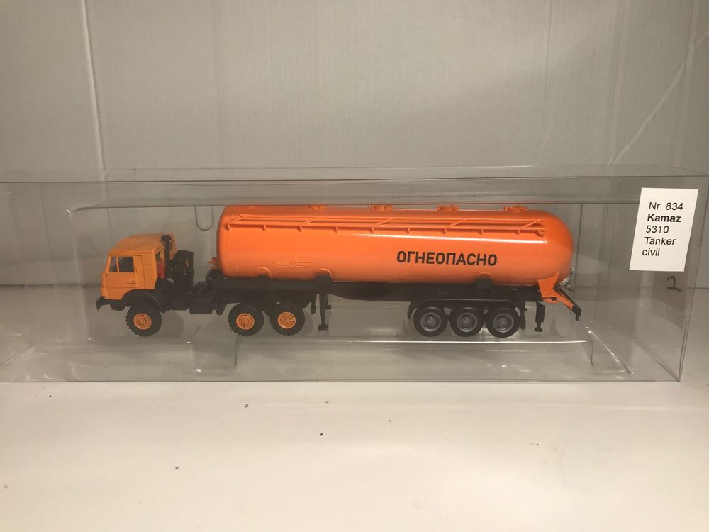 KAMAZ 5310 Gefahrengut / Brandgefahr 1/87 | Kaufen auf Ricardo KAMAZ 5310 Gefahrengut / Brandgefahr 1/87 | Kaufen auf Ricardo