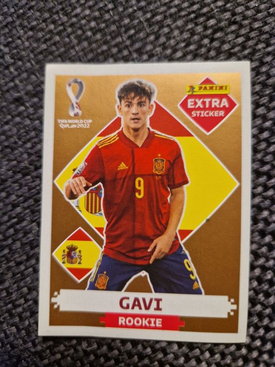 Panini Extra Sticker 2022 Gavi Bronze | Kaufen auf Ricardo