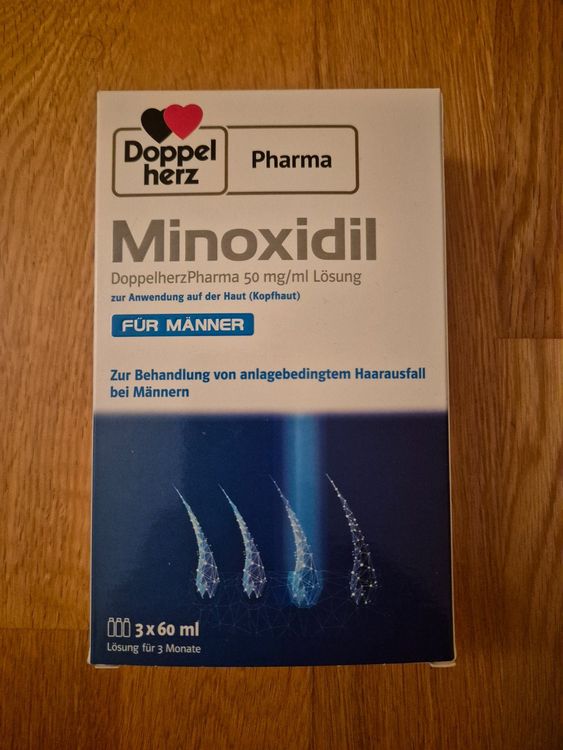 Minoxidil Lösung gegen Haarausfall für Männer - Regaine 5% (Neu (gemäss ...