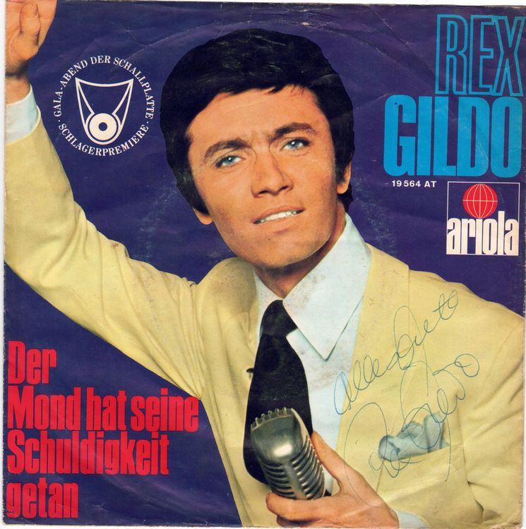 Rex Gildo Single mit Autogramm (Gebraucht) in Diepoldsau für CHF 9 ...