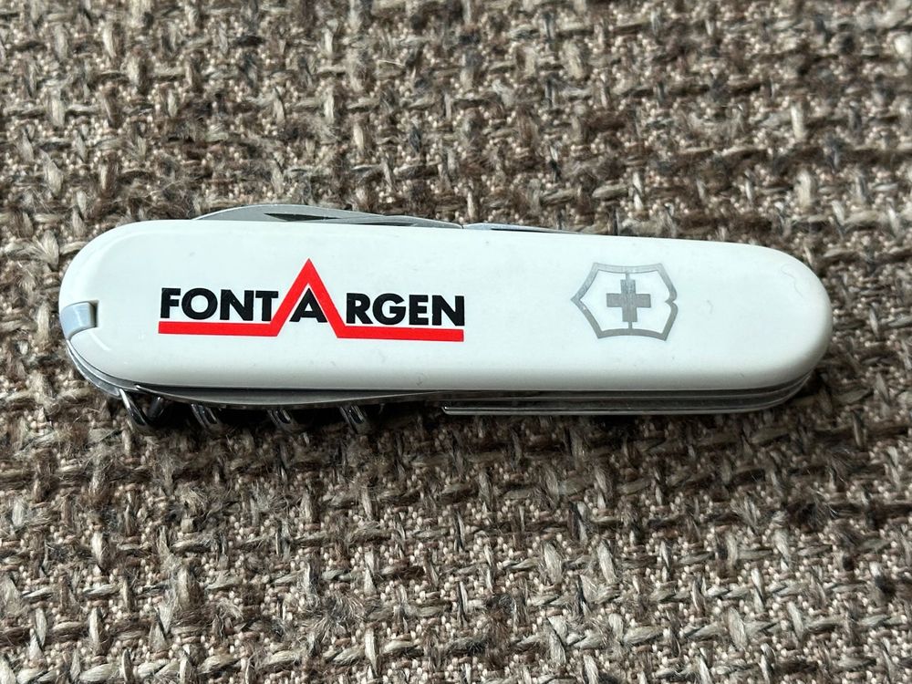 Altes Sackmesser VICTORINOX „FONTARGEN“ weiss (Gebraucht) in Dübendorf ...