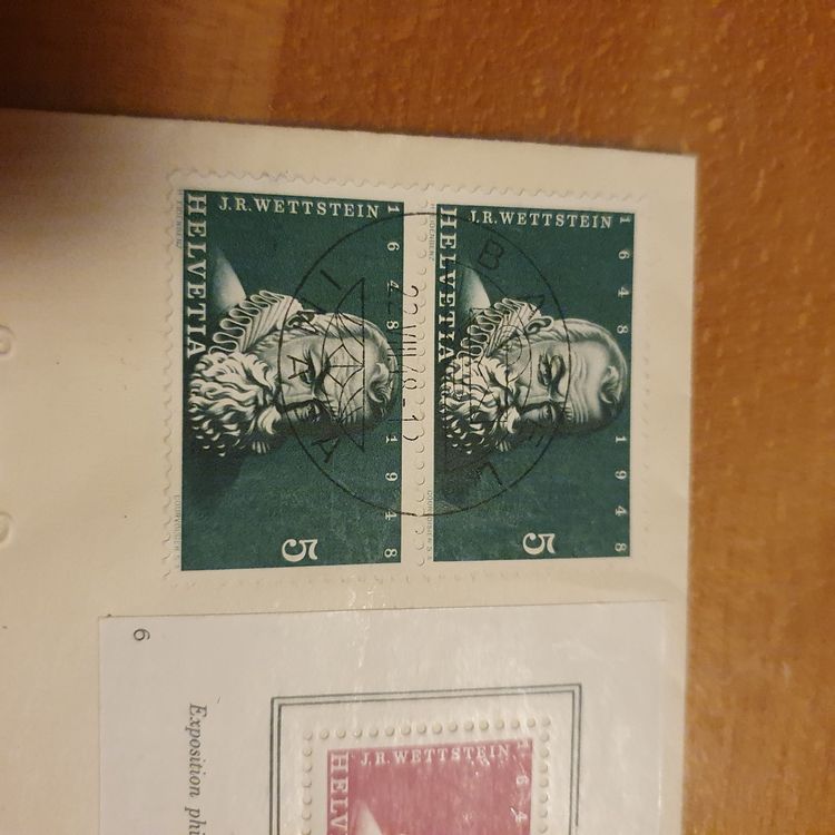 Schweizer Briefmarken Block FDC 1948 IMABA BS 1948 | Kaufen auf Ricardo