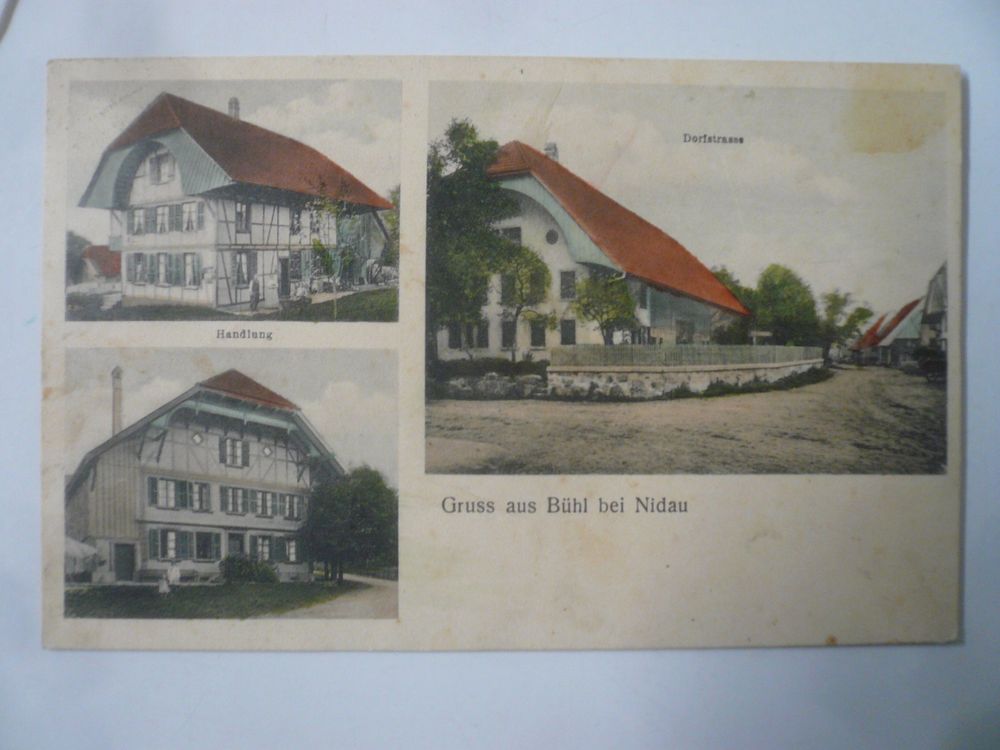 farbige AK BÜHL bei NIDAU | Kaufen auf Ricardo
