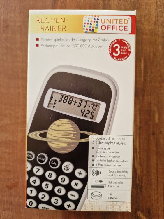NEU Rechentrainer (Neu und originalverpackt) in Giswil für CHF 6 – mit Lieferung auf Ricardo kaufen