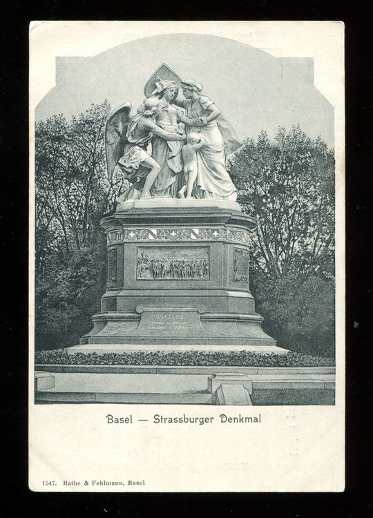 Basel, Strassburger Denkmal | Kaufen auf Ricardo
