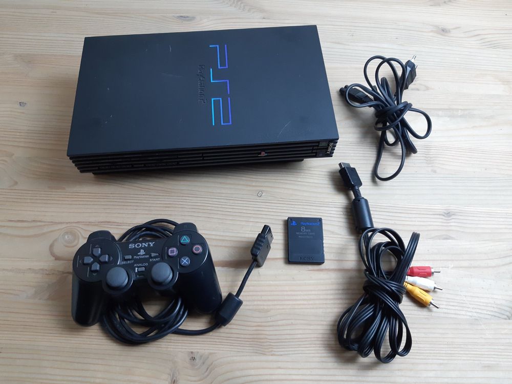 SONY Playstation 2 PS2 mit Zubehör und Controller | Kaufen auf Ricardo