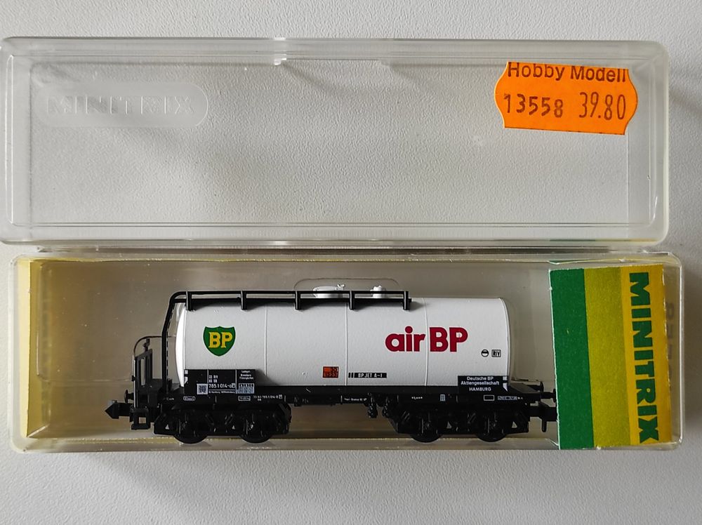 Kesselwagen "air BP" 4 achsig der DB von Minitrix N (Neu und originalverpackt) in La Chaux-de ...