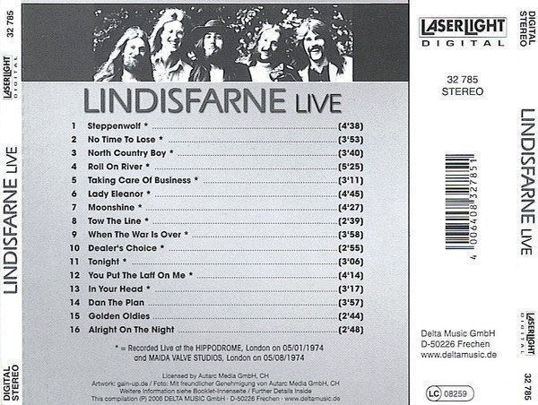 Lindisfarne LIVE Alan Hull Simon Cowe Tom Duffy Folk Rock CD | Kaufen ...