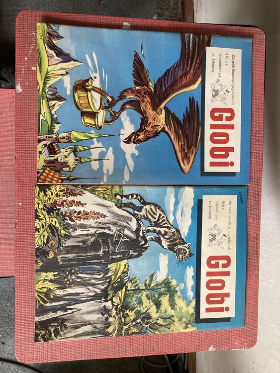 Zwei Globi Hefte, 1956, 1957 (Gebraucht) in Oberengstringen für CHF 1 ...