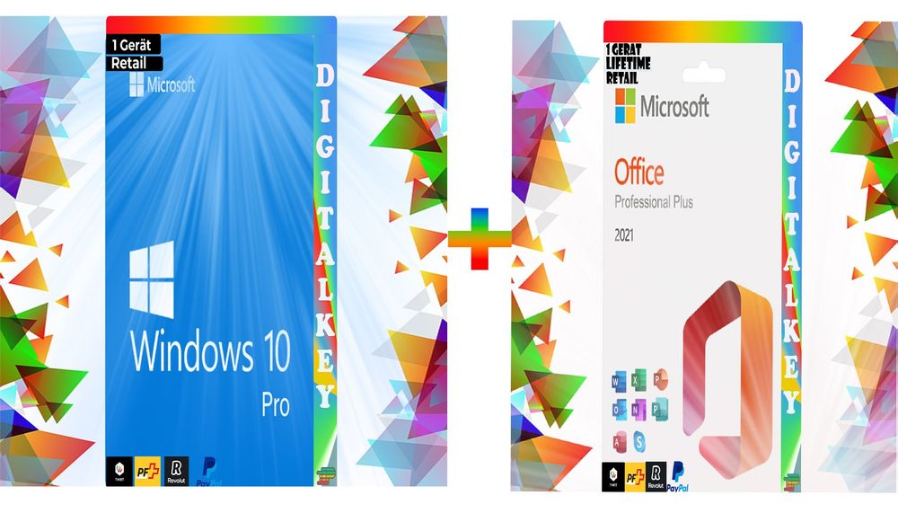 Windows 10 Professional + Office Pro Plus 2021 | 1 PC | | Kaufen auf ...
