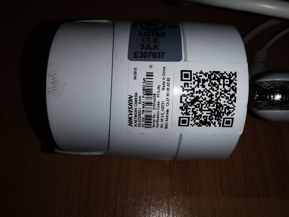 Hikvision IP Kamera Überwachungskamera DS-2CD2032-I / CCTV | Kaufen auf Ricardo