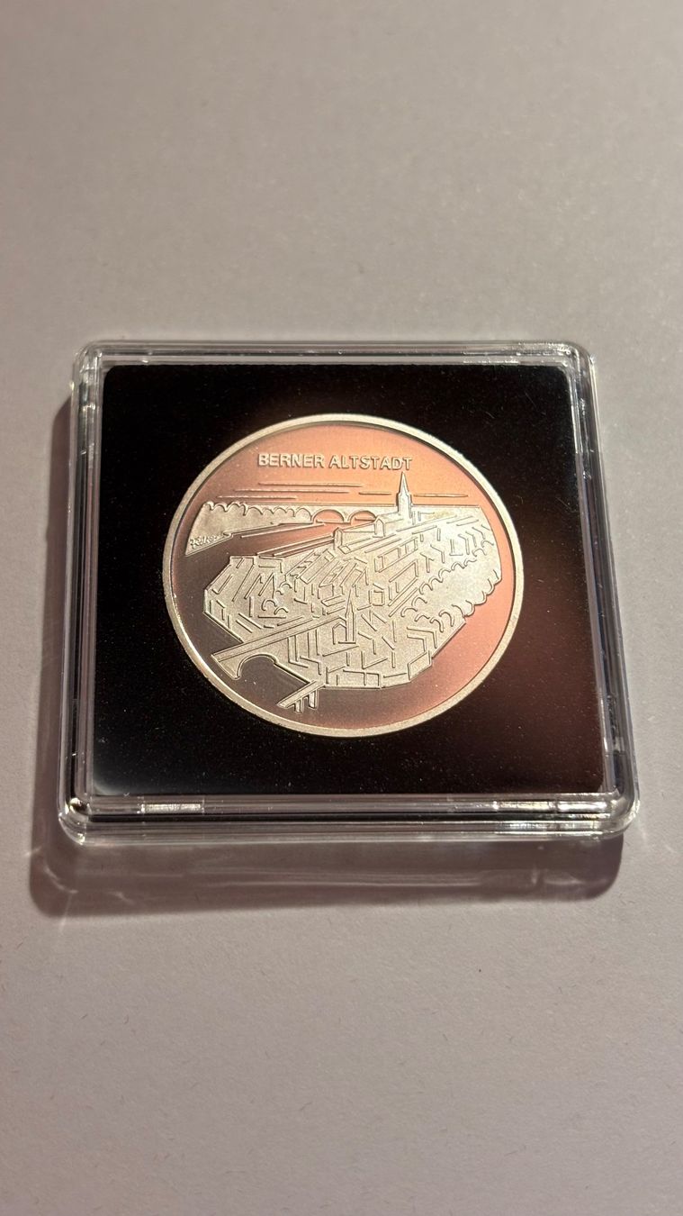 Pièce commémorative 20.- / 2003 (Vieille ville de Berne) (D'occasion) à ...