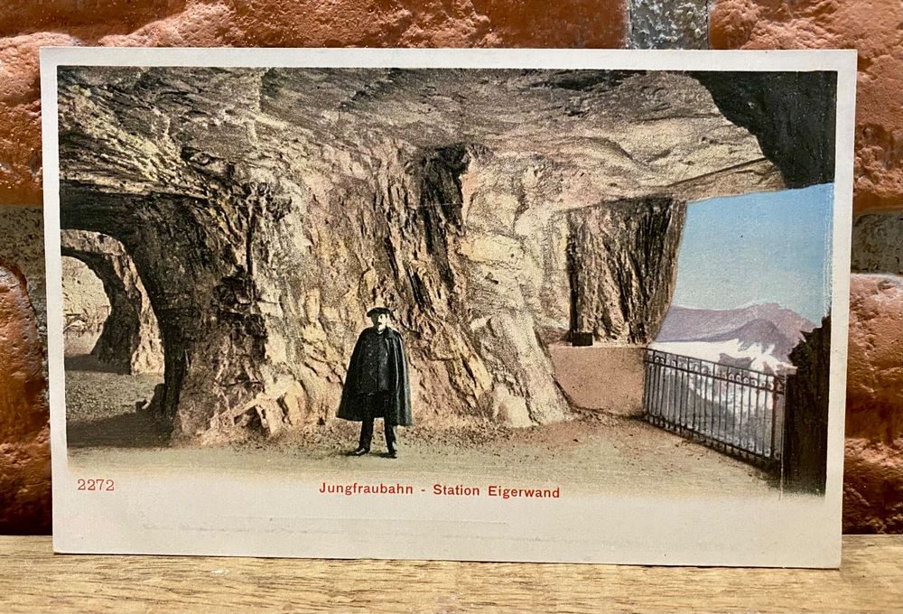 Antike AK - Jungfraubahn Station Eigerwand belebt (Gebraucht) in Root für CHF 1 – mit Lieferung ...