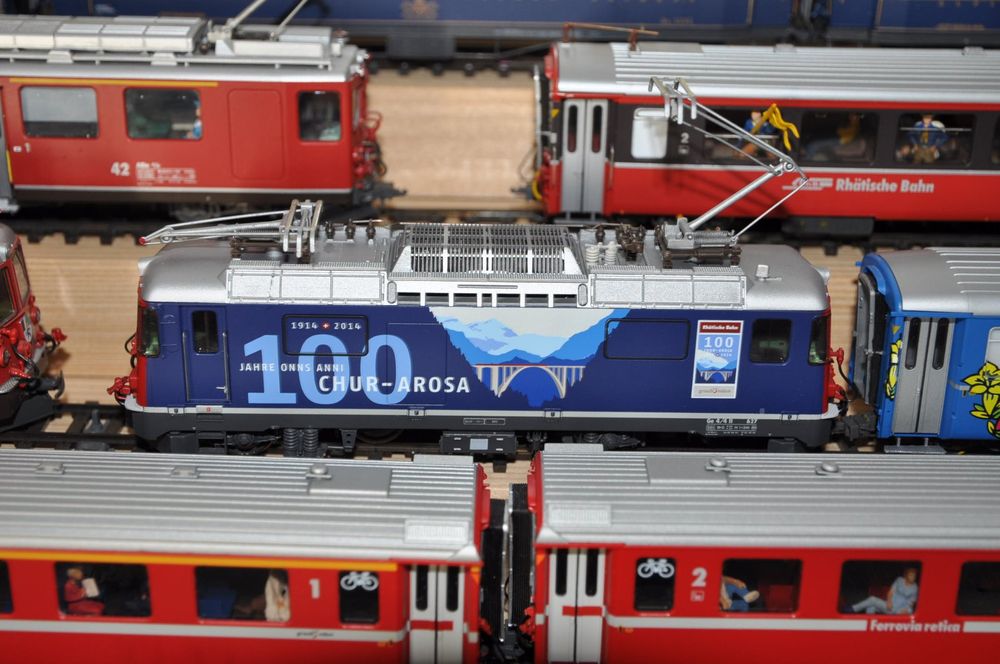 RhB -Bemo HOm - Ge4/4 "100ans Chur-Arosa" + rame "Arosa" | Kaufen auf ...